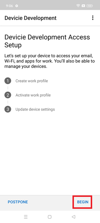 How to enroll Android Enterprise: Personally-owned devices with work profile (BYOD)?